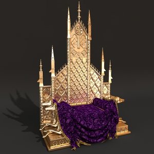 Throne 3D Models for Download | TurboSquid