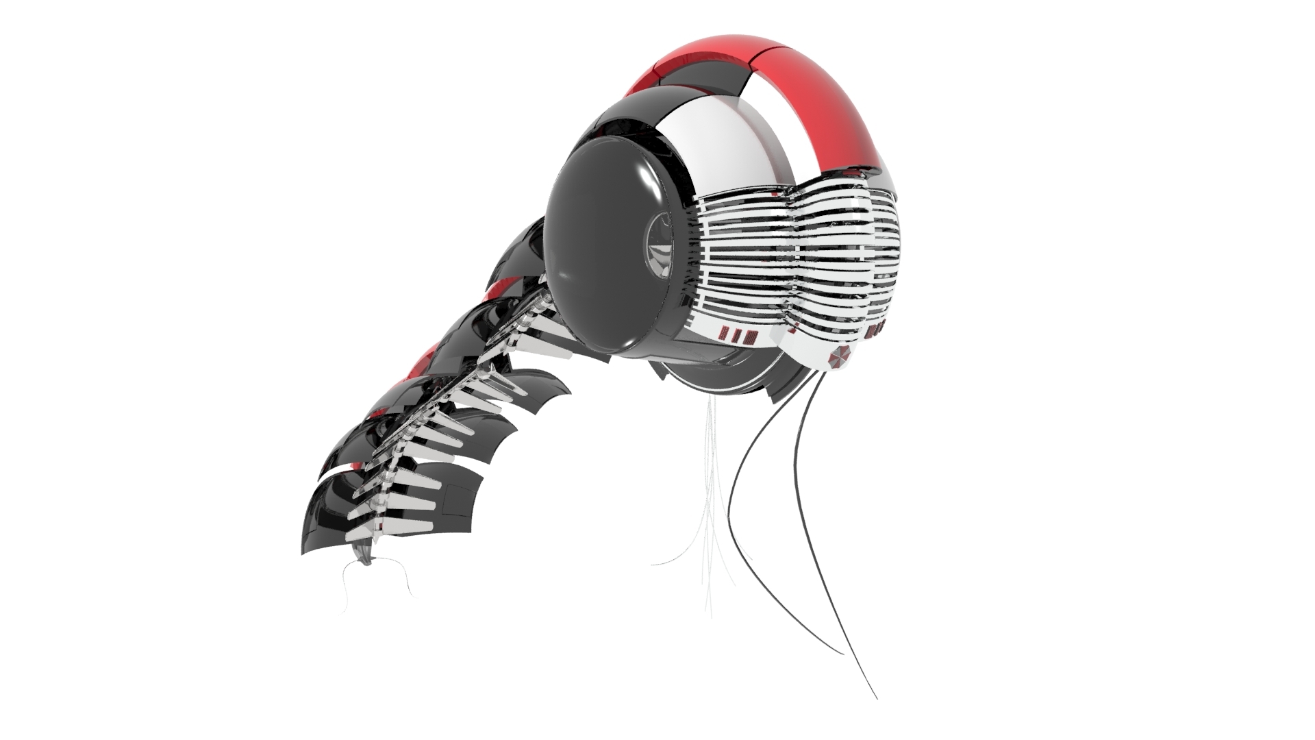 3d nanobot nano model