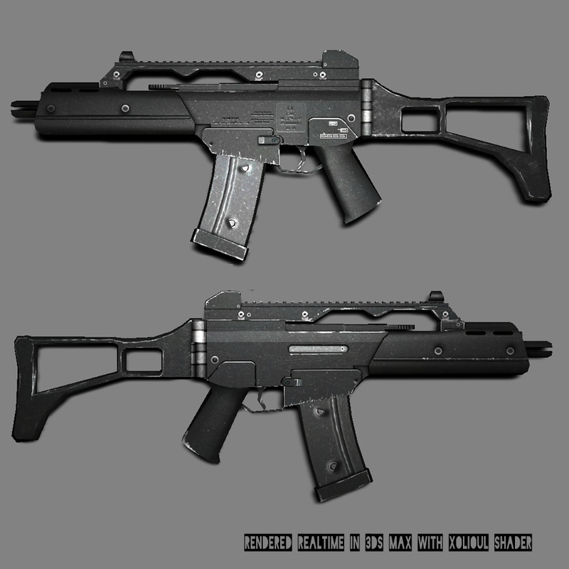 g36c assault rifle obj