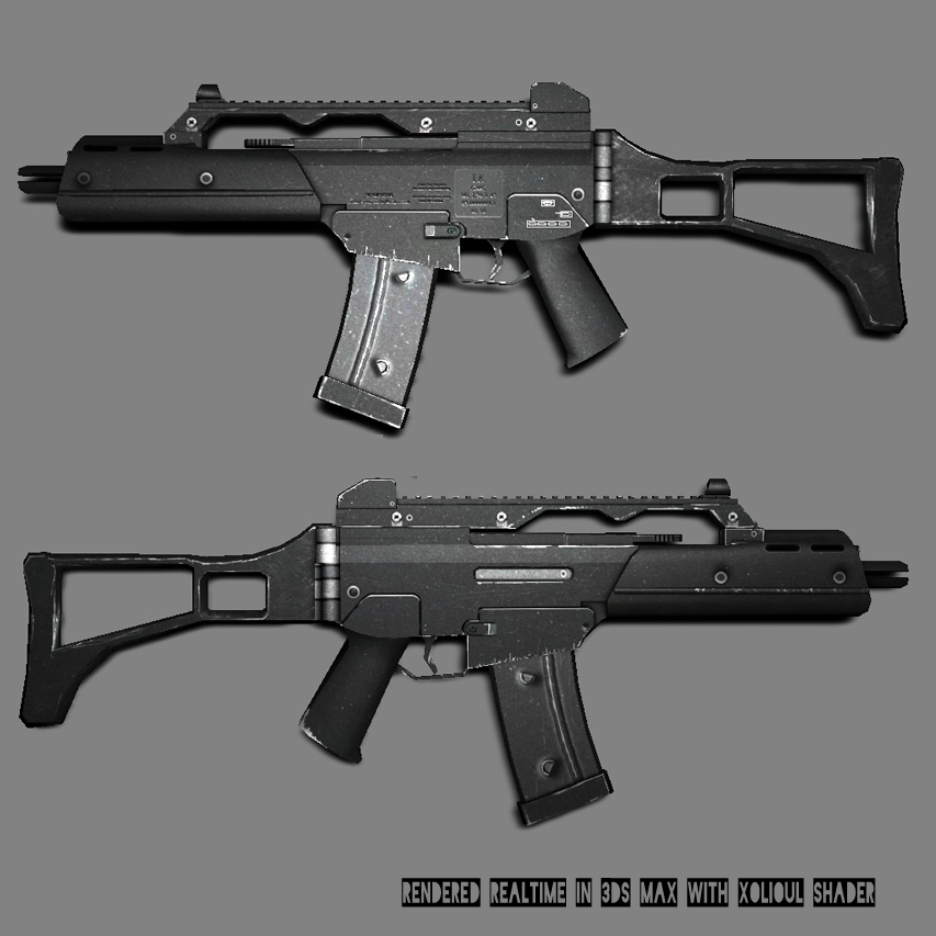 g36c assault rifle obj