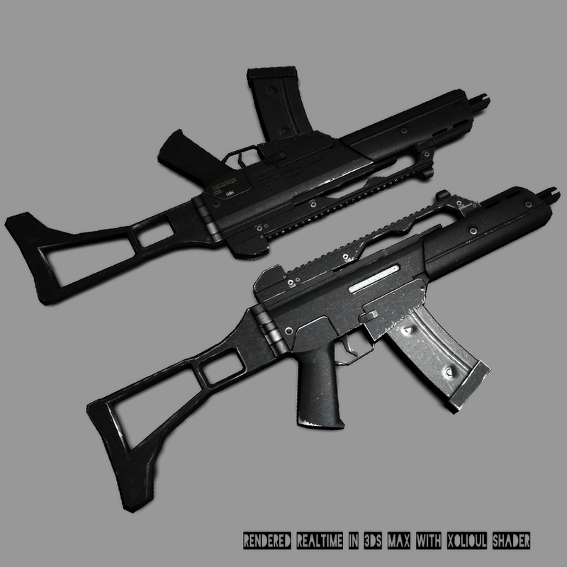 g36c assault rifle obj
