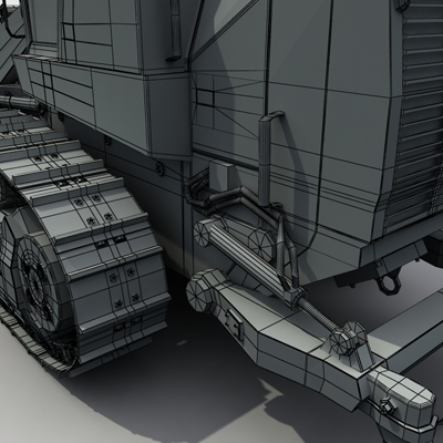 track loader industrial vehicles 3ds