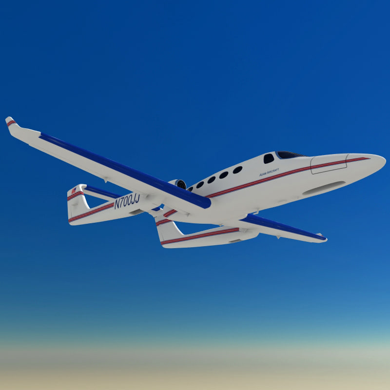 3d adam aircraft a700