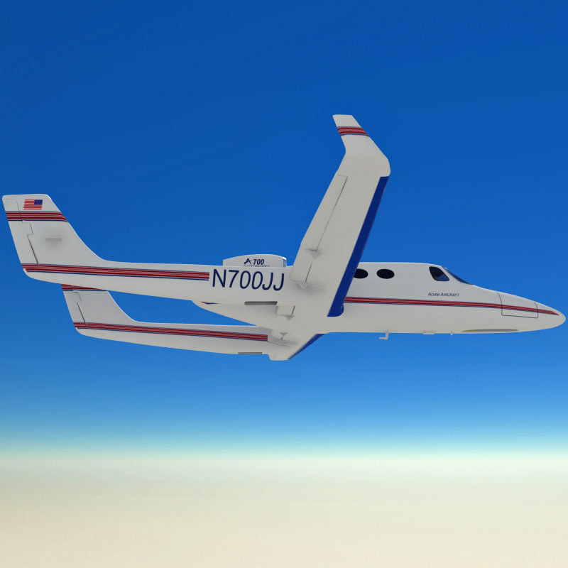 3d adam aircraft a700