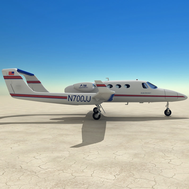 3d adam aircraft a700