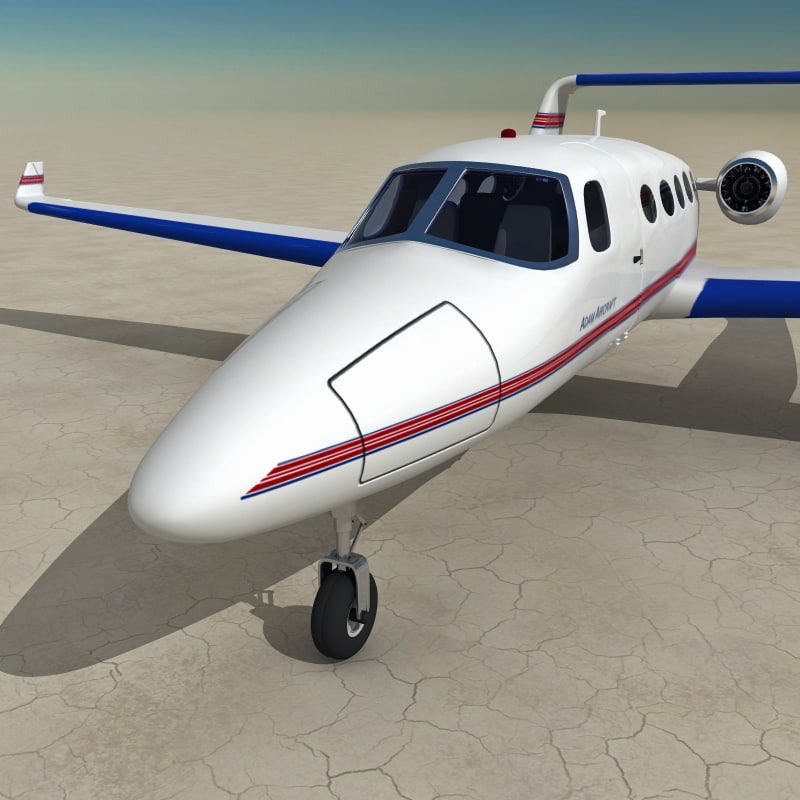 3d adam aircraft a700