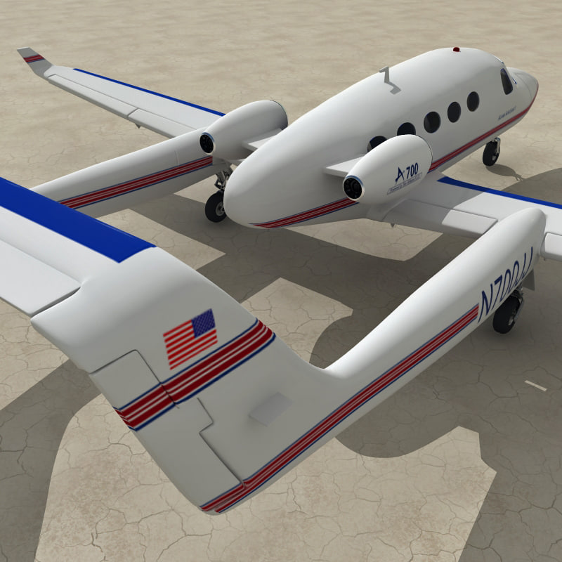 3d adam aircraft a700
