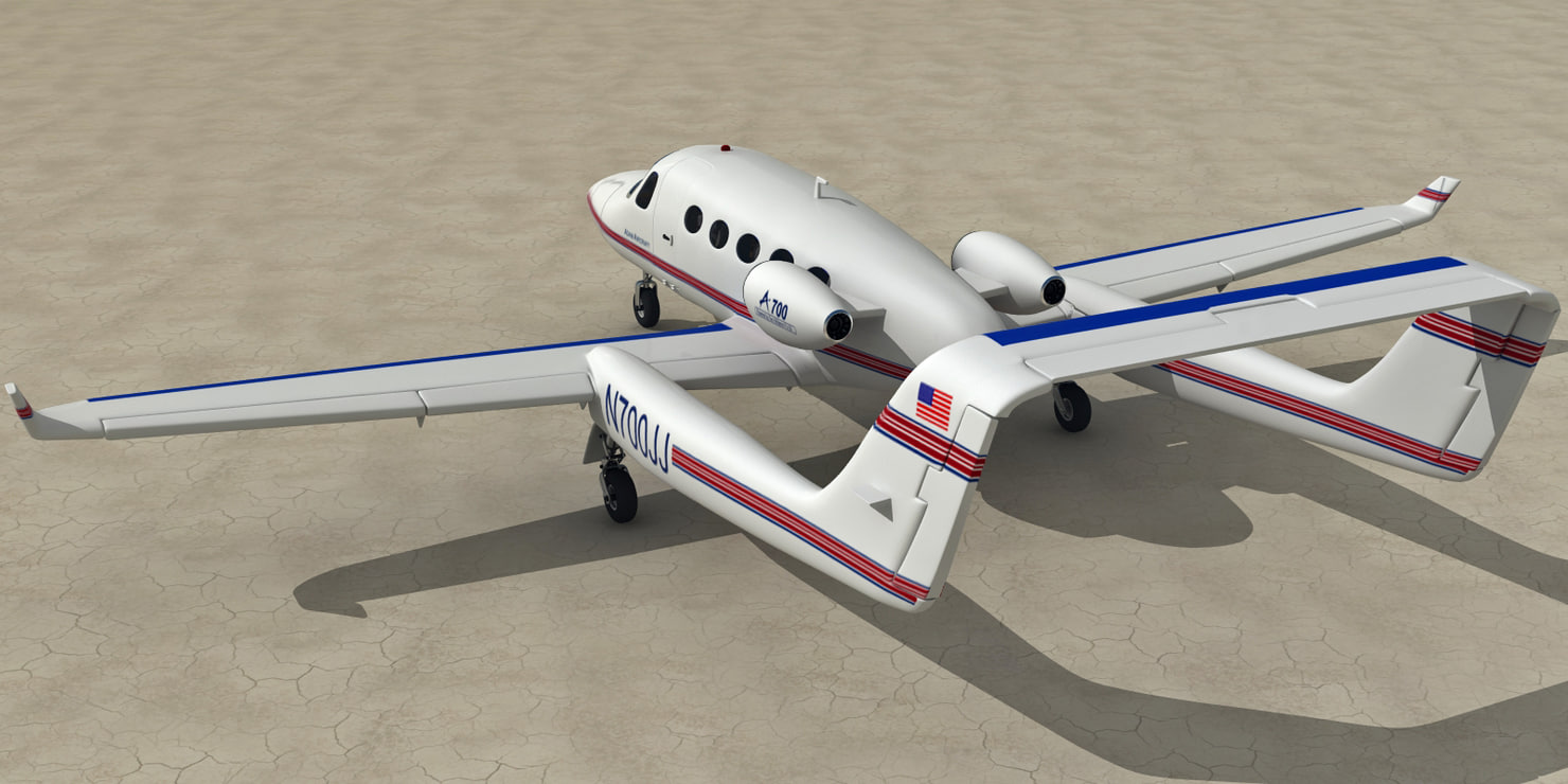 3d adam aircraft a700