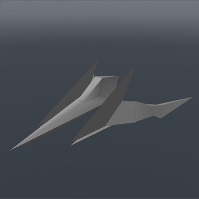 свободно 3D модель Arwing - TurboSquid 516643