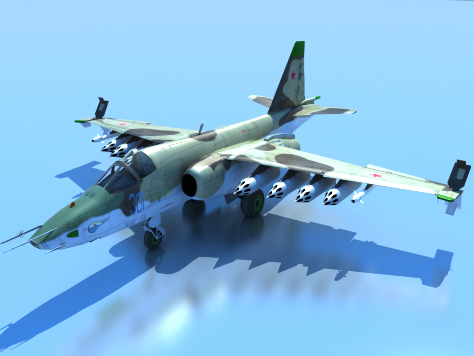 su-25 t 3d model
