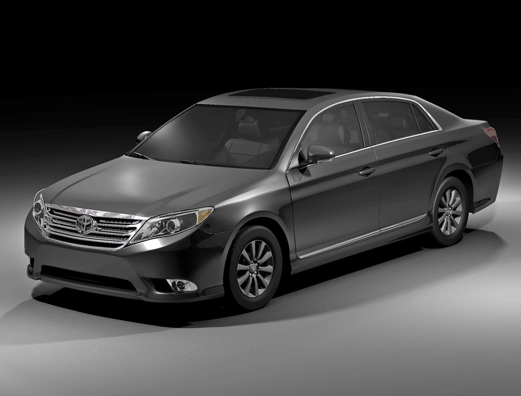 2011 avalon 3d model