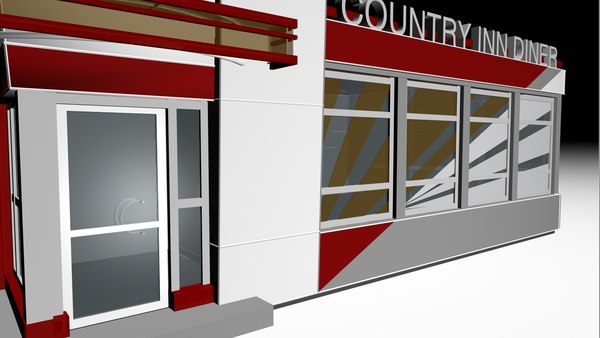Low Poly Restaurant 3D Models for Download | TurboSquid