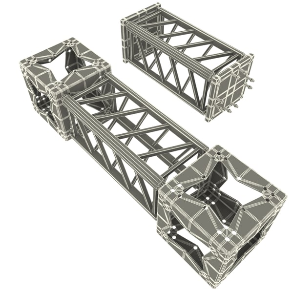 steel truss v3 collections 3d model