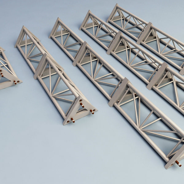 steel truss v3 collections 3d model