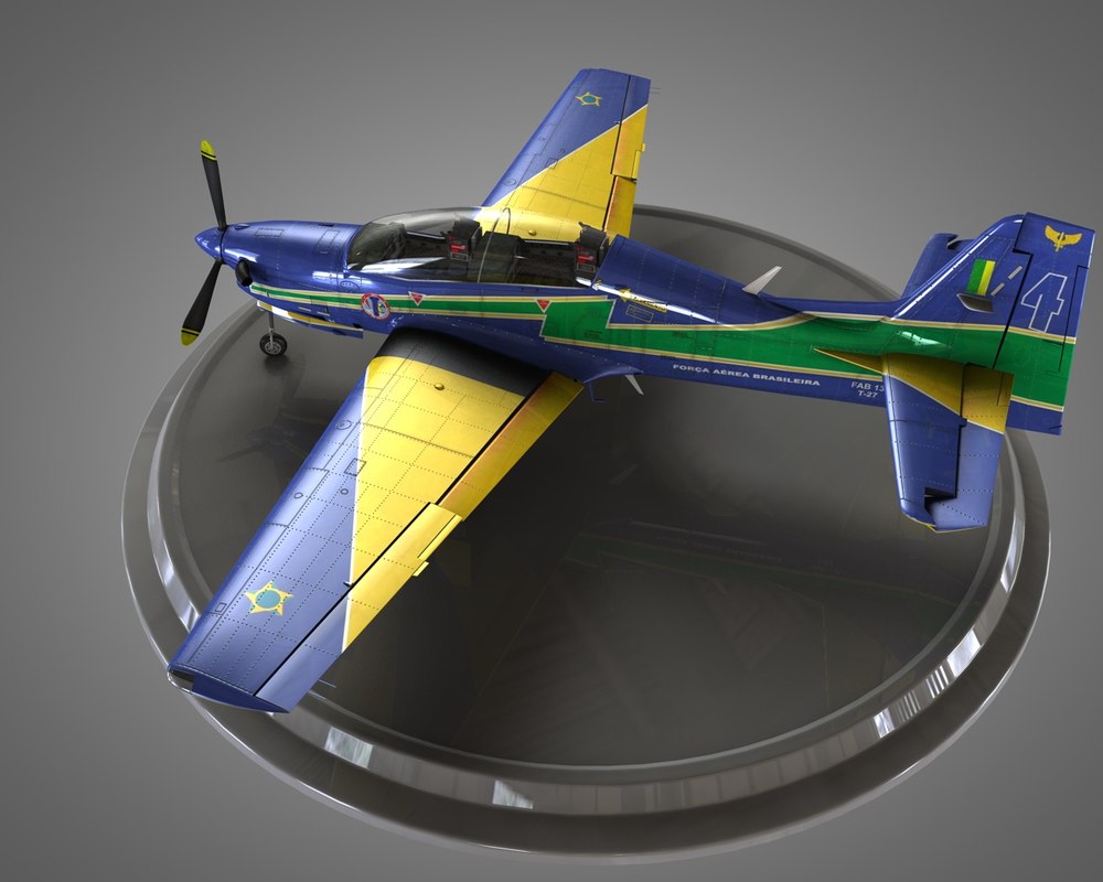 t27 tucano 3d model