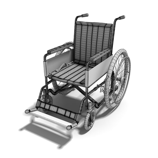 wheelchairs set modelled max