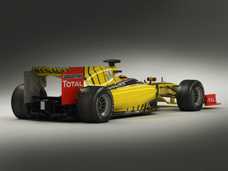 3d model renault f1 2010