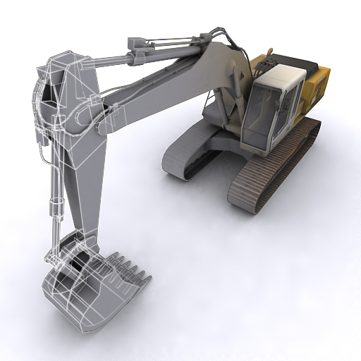 3d excavator