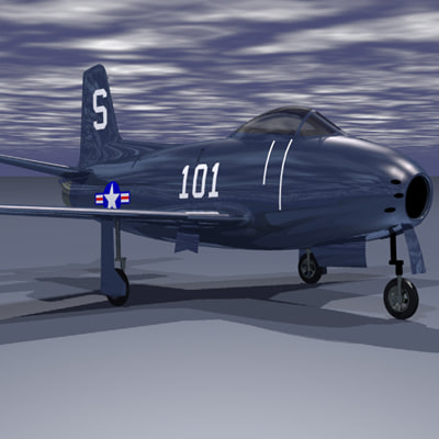 3d model fj1 jet fighter