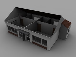 design house interior c4d free