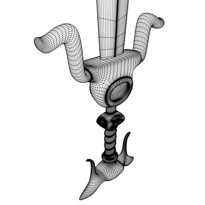 3ds max beautiful sword