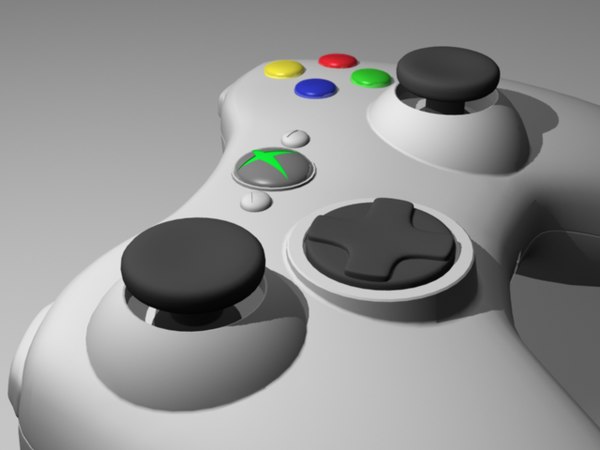 xbox 360 3d model