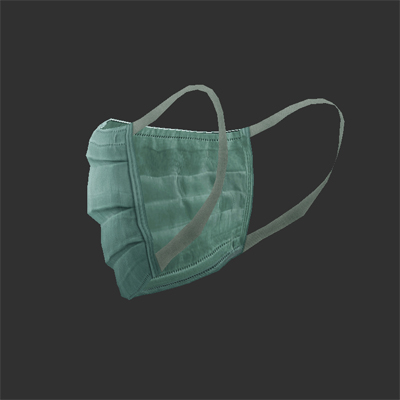 3d model surgeon mask