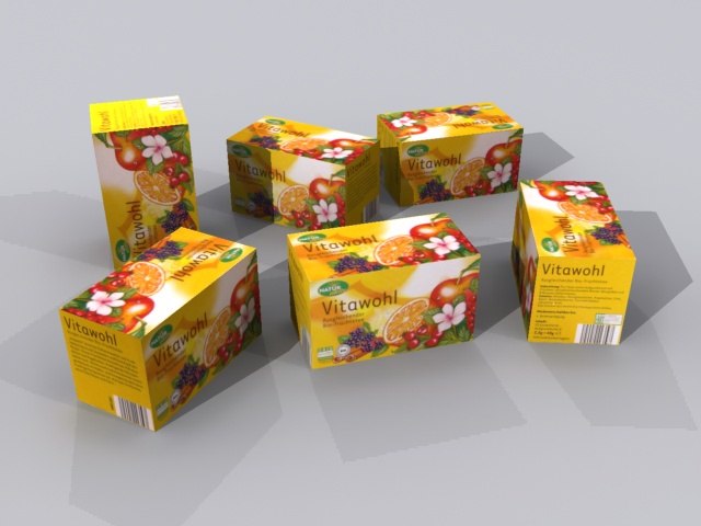 tea box 3d model