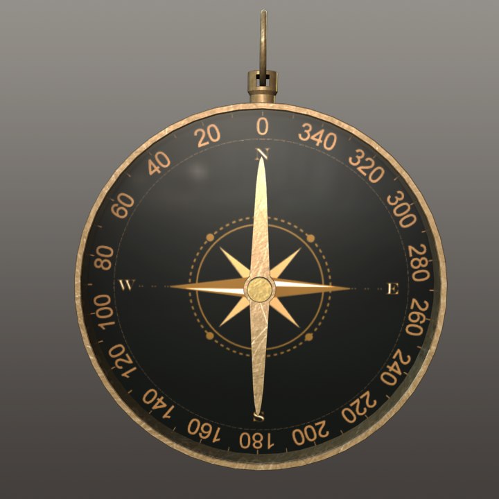 Compass 3d Model Free Download