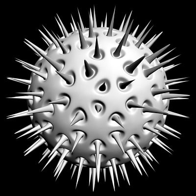 micro microbiology bacteria cell 3d model