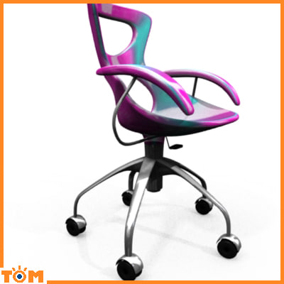 blend modern girly chair