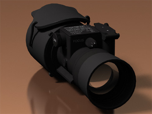 3d night vision model