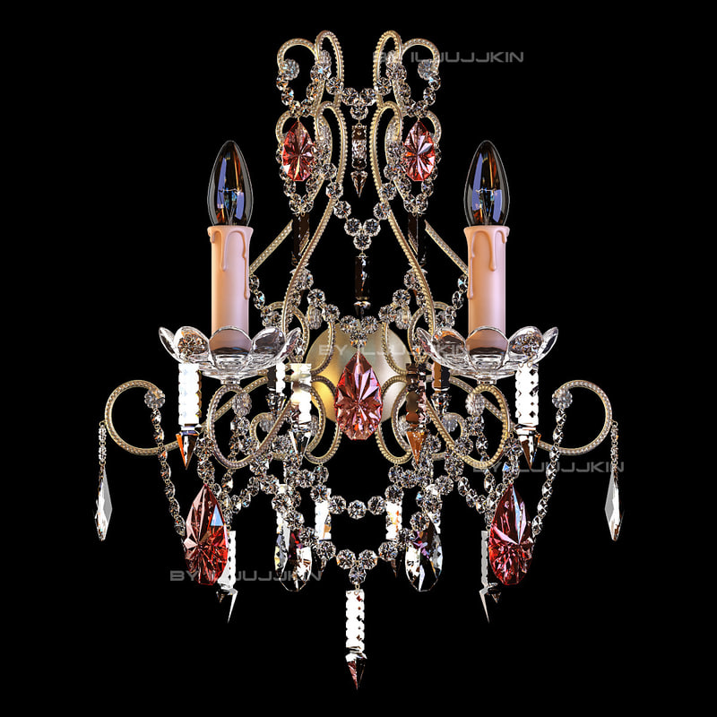 3d sconce badari lighting a8-31