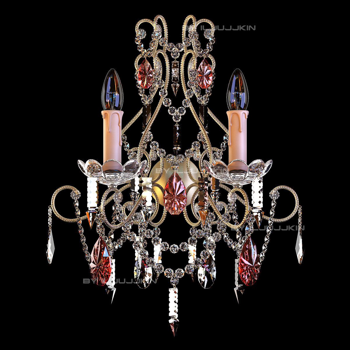 3d sconce badari lighting a8-31