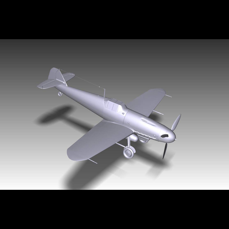3ds max me-109 g6 messerschmitt bf 109