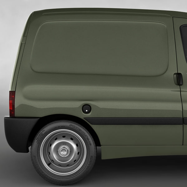 peugeot partner 3d model