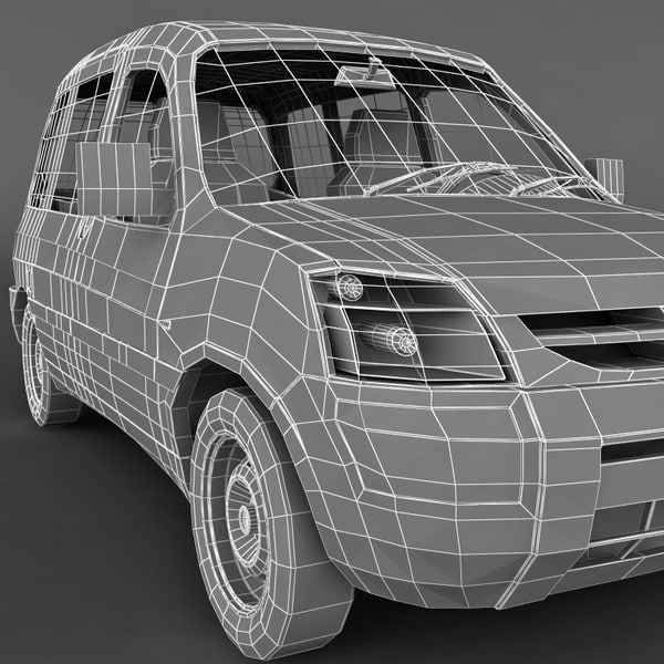 peugeot partner 3d model