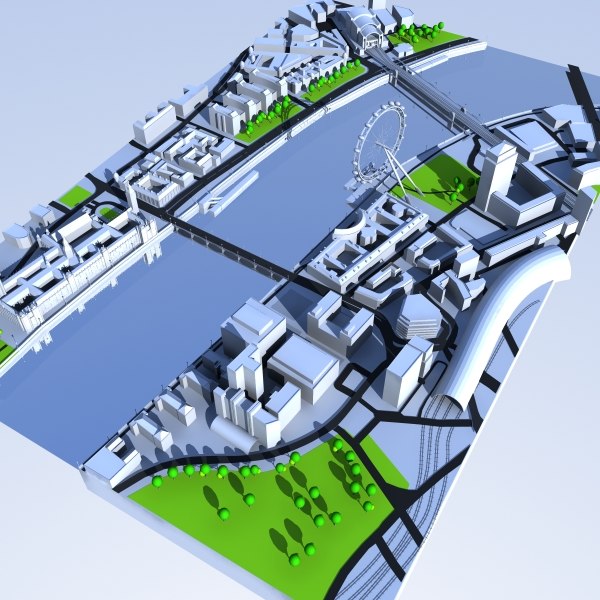 3d model london