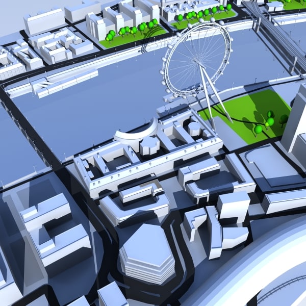 3d model london