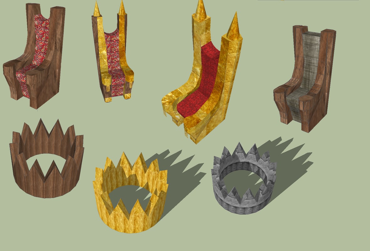 3ds pack thrones crowns