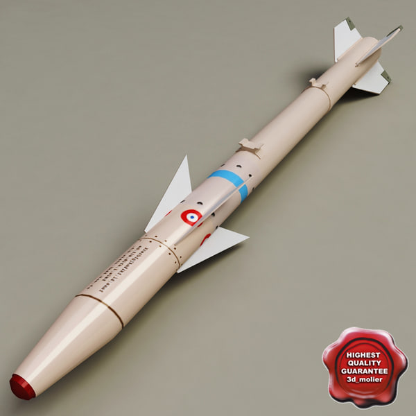 3d model rim-116 rolling airframe missile