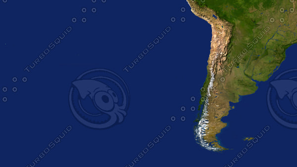 3d chile maps