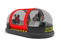 3dsmax worker bee transporter shipping