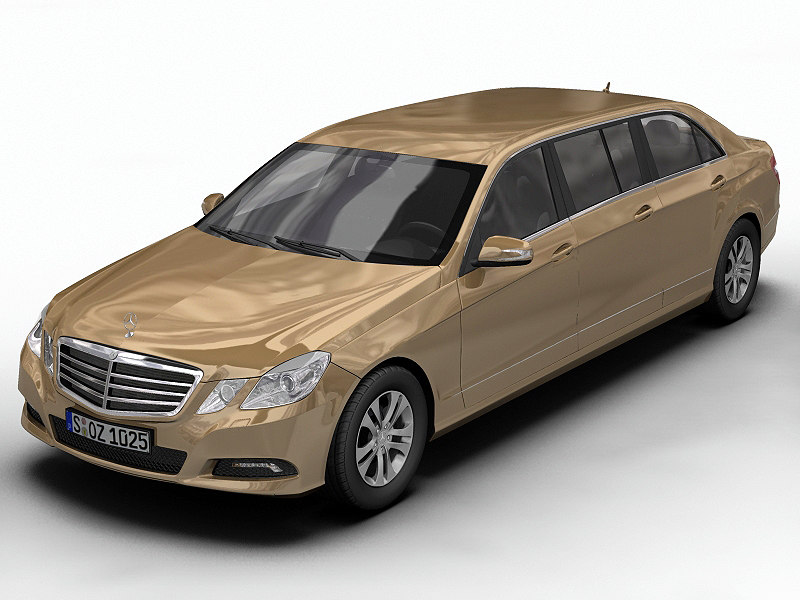 mercedes benz e-class 3d model