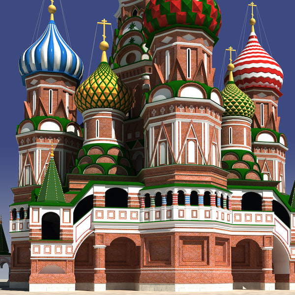 saint basils cathedral 3d model