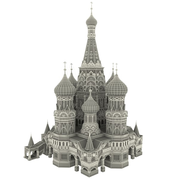 saint basils cathedral 3d model