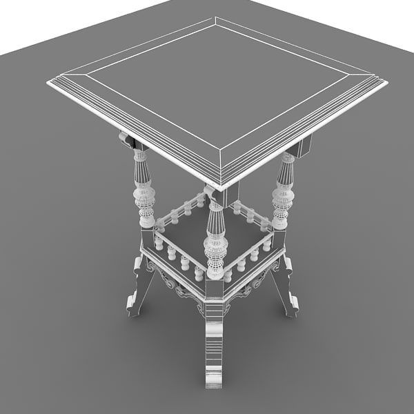 small table 3d model