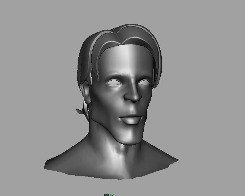 3d stylized face