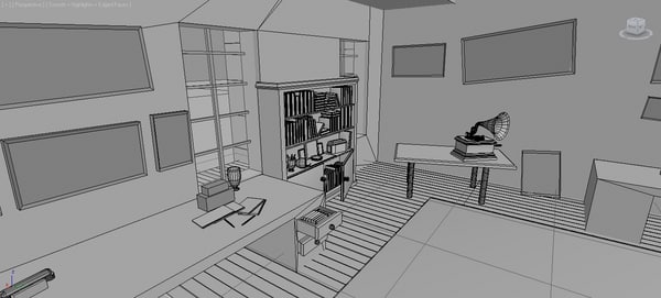 free house texas chainsaw 3d model