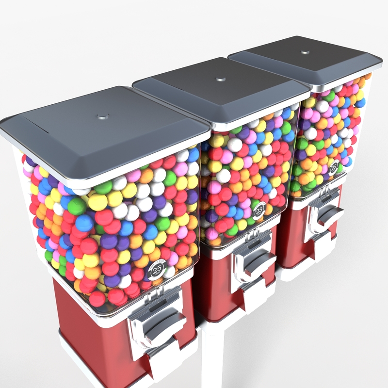 gumball machine 3d model